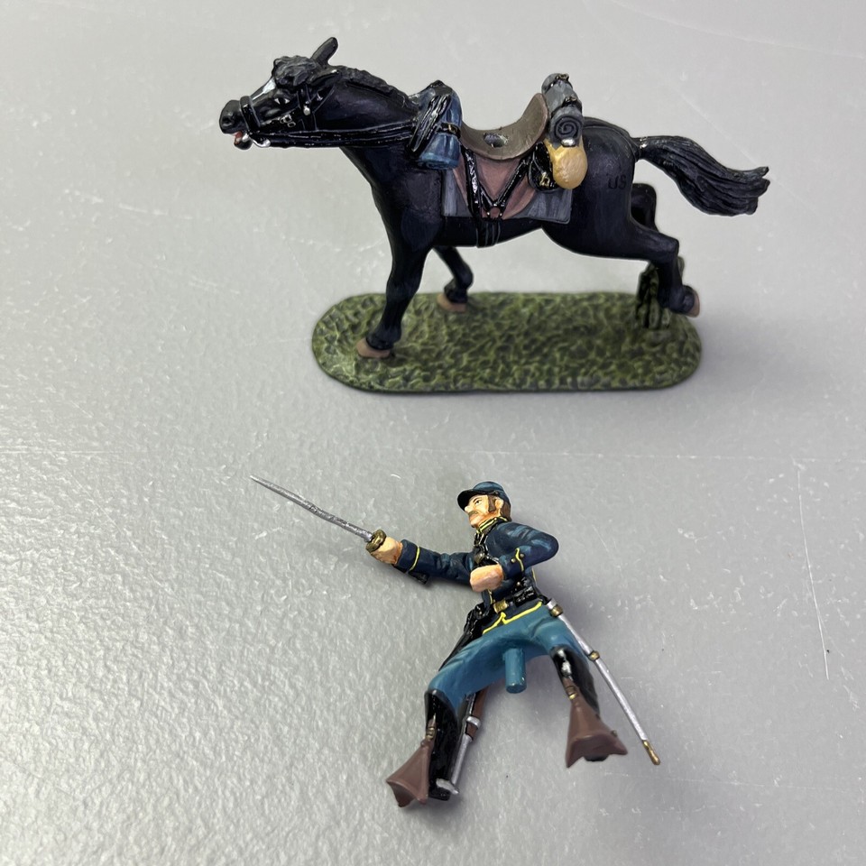 Frontline Figures American Civil War Mounted Cavalry Soldier 54mm | eBay