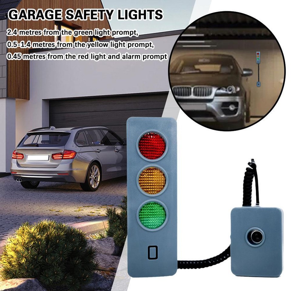 Garage Safe Light Auto Parking System Assist Distance Stop Aid Car Gu ...