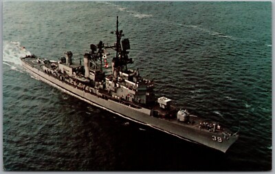USS Macdonough DDG-39 Navy Ship Postcard W160 | eBay
