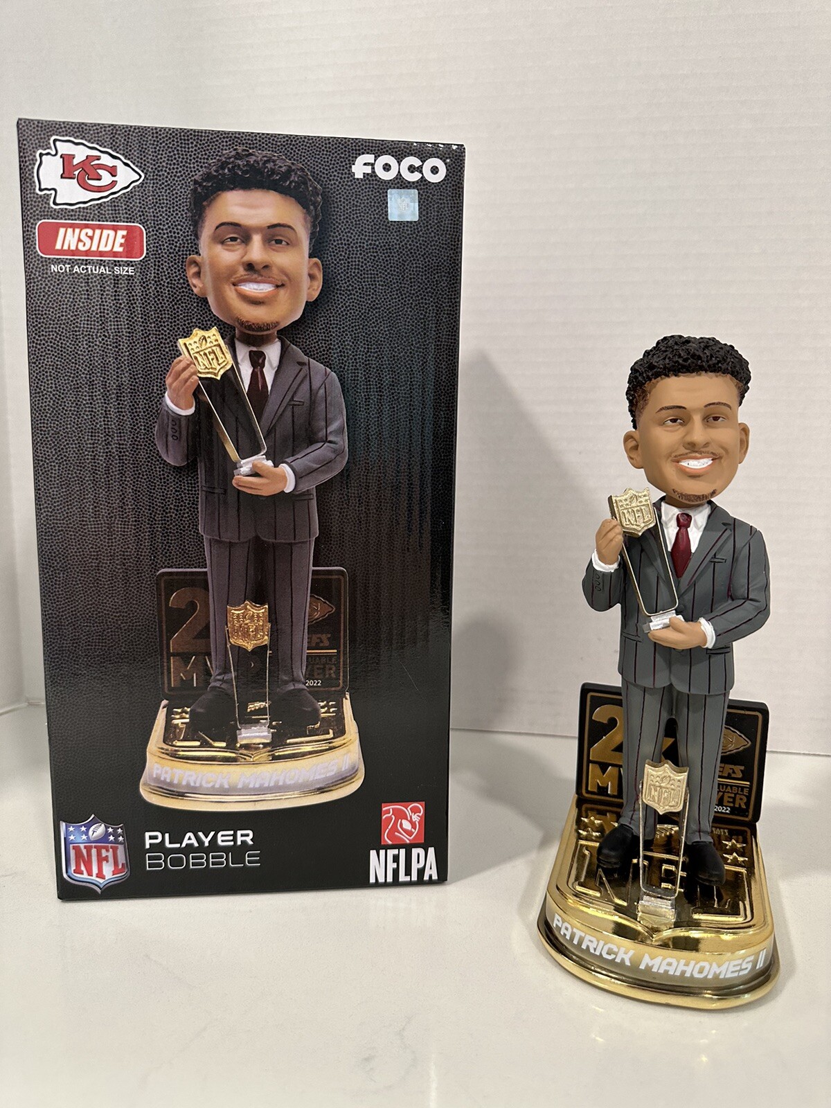 Patrick Mahomes Kansas City Chiefs 2X NFL MVP Bobblehead | eBay