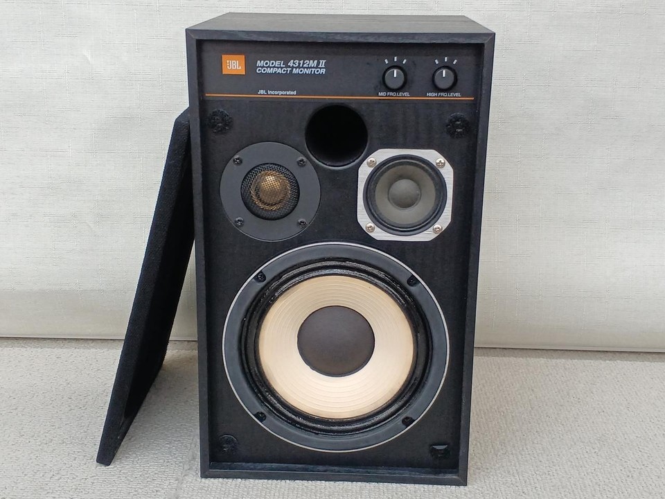 JBL 4312M II Compact 3-Way Studio Monitor Speakers Pair Tested TMB01 4. ...