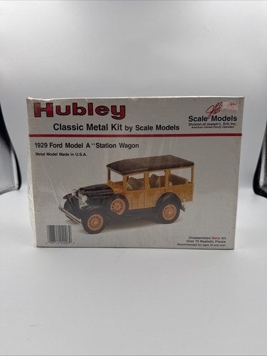 New METAL 1929 Ford Model A "Station Wagon" - JLE Scale Model Kit ...