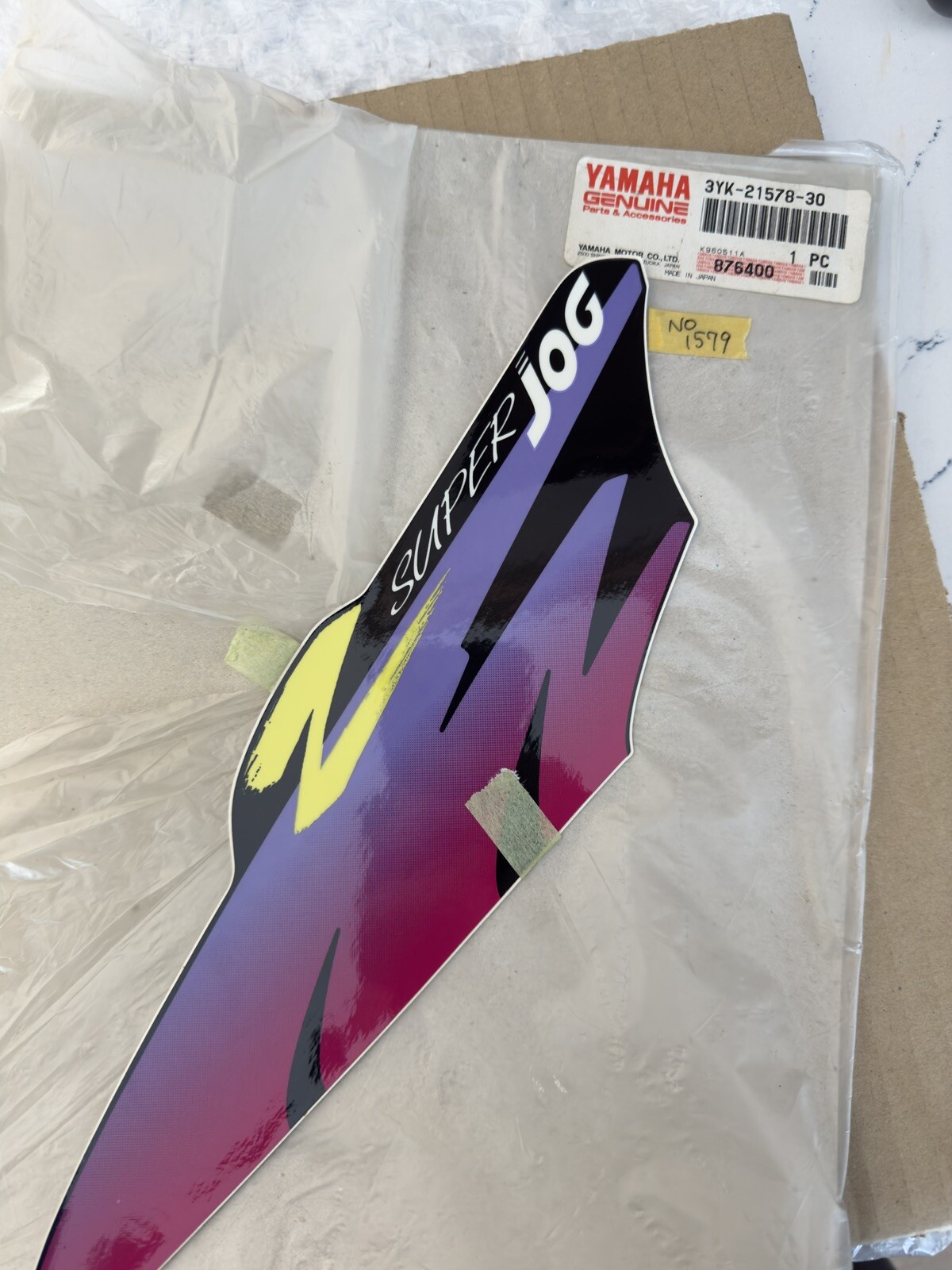 3YK-21578-30 Decal Emblem Original Yamaha Jog | eBay