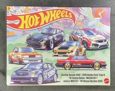 Hot Wheels Japanese Car Culture 6 Car Box Set - 1/64 Scale | eBay