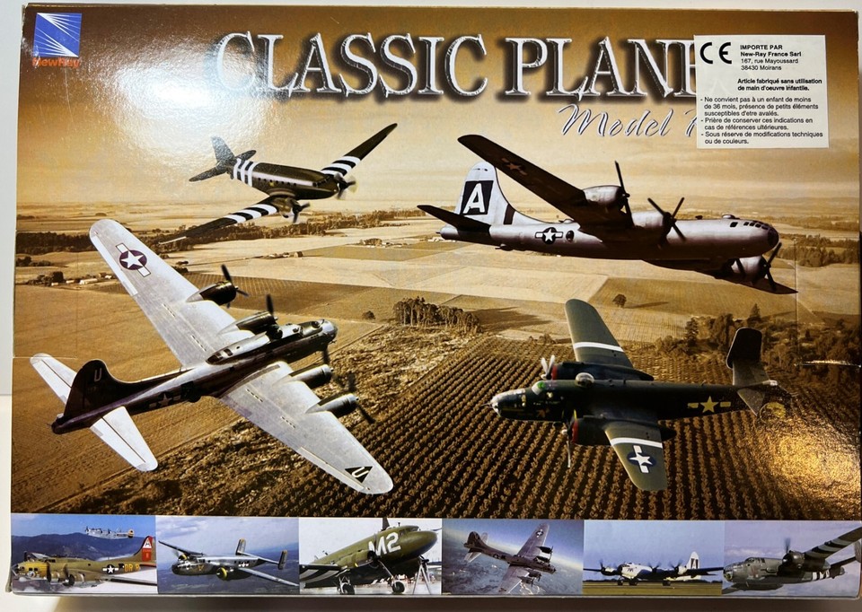 New Ray Toys DC-3 Plane Classic Planes Model Kit 1:72 New 20105 | eBay