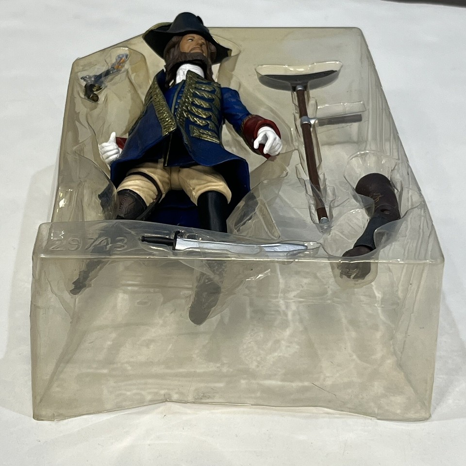 2011 Jakks Pirates Of The Caribbean Captain Barbossa Action Figure ...