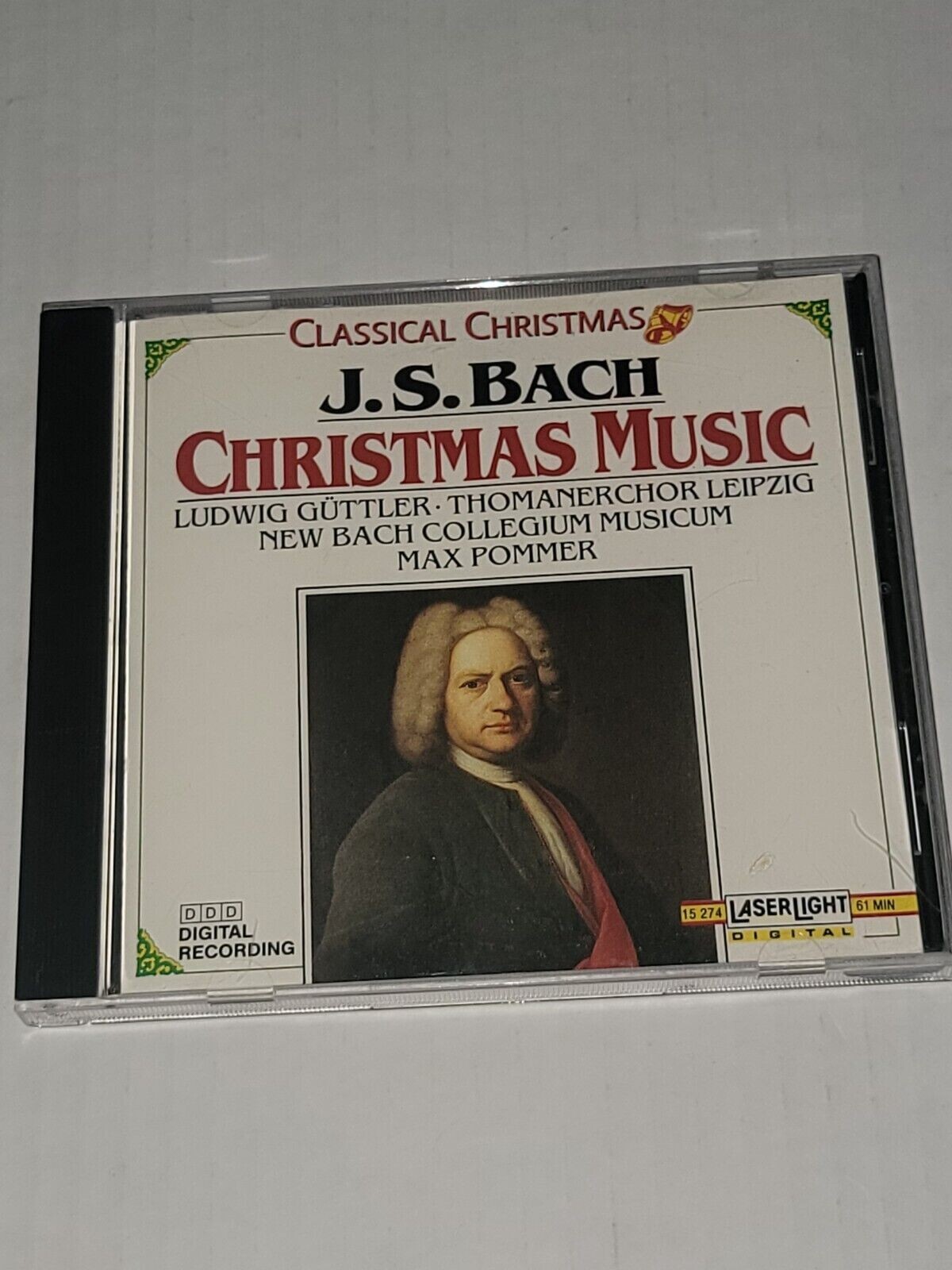 Christmas Music - Audio CD By Johann Sebastian Bach - Laserlight ...