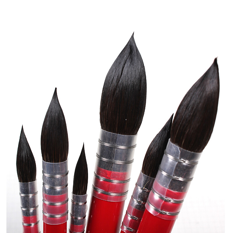 NEEF 117 Alvaro Castagnet Squirrel Watercolor Paint Brush - Choose size ...