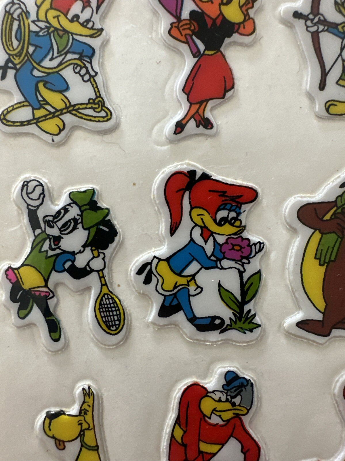 Walter Lantz Woody Woodpecker Stick A Toon Stickers Set 1978 | eBay