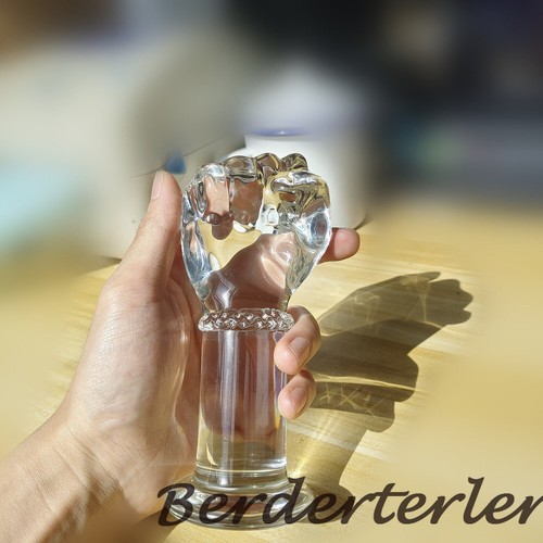 Large Arm Fist Crystal Glass Anal Dildo Bead Vagina Ball Big Butt Plug ...