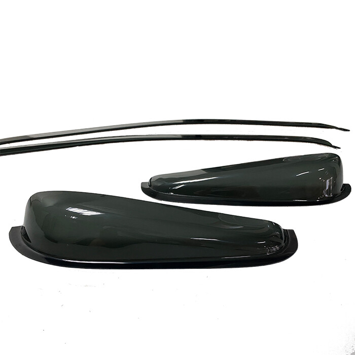 Fit 1995-2004 Toyota Tacoma Extended Cab Window Visors Sun Vent Rain ...