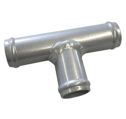 Universal 1" Aluminum Coolant Pipe T Fitting Radiator Fitting Pipe Hose ...