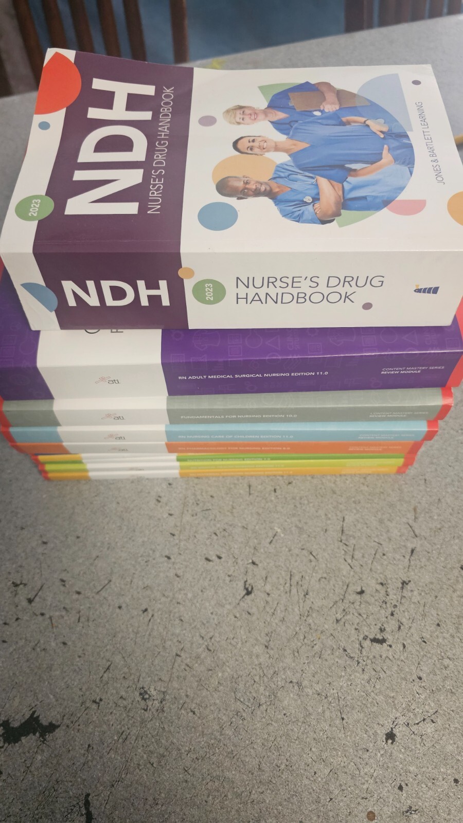 ATI Content Mastery Series Review Module set of 10 books, Study Test RN ...