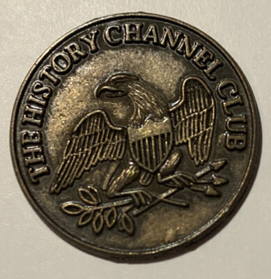 the History Channel coin token 1776 collectors brass token, fun ...