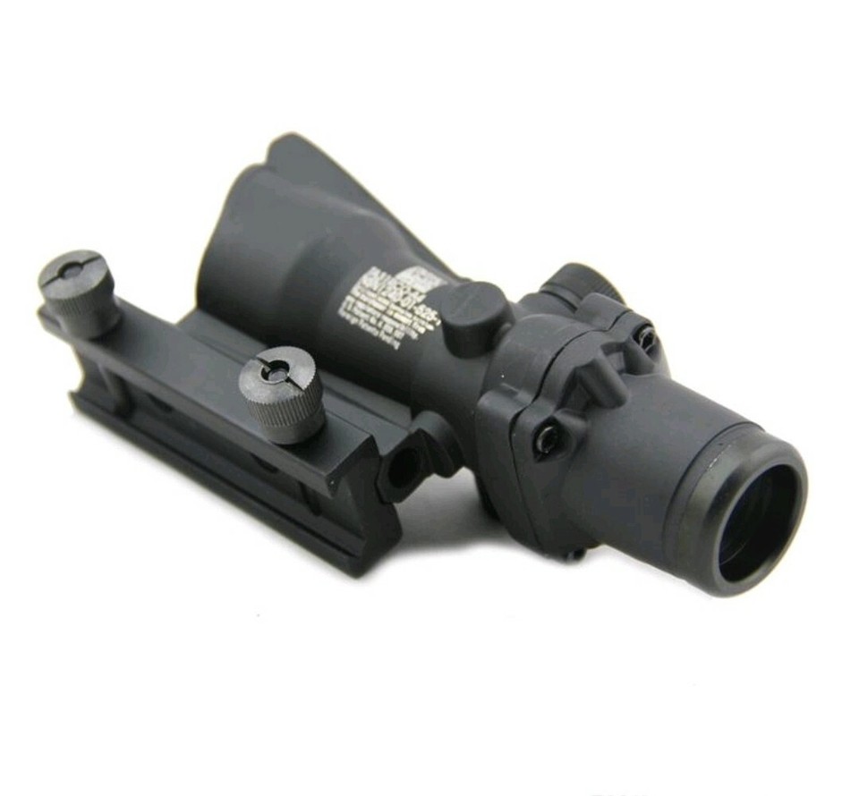 Trijicon Acog Clone 4x32 Scope Reticle Sight Chevron RED Fiber Optic ...