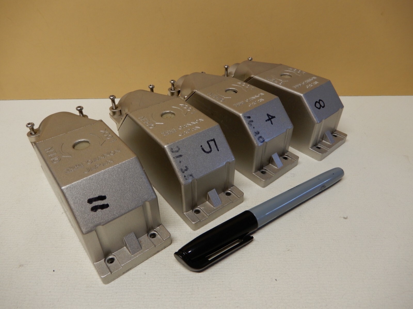 ITT Cannon DL5-260 D-Sub Right Angle Backshell Used Qty 4 | eBay