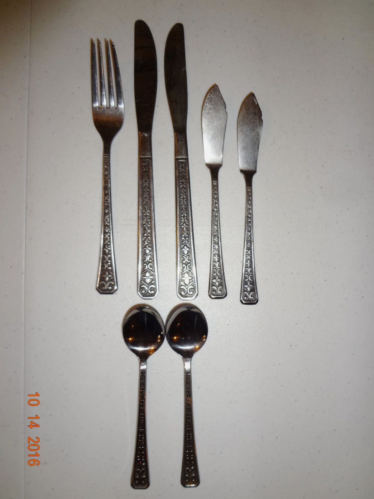 Bundle Lot of 7 Interpur Assorted Stainless Steel Flatware Japan | eBay