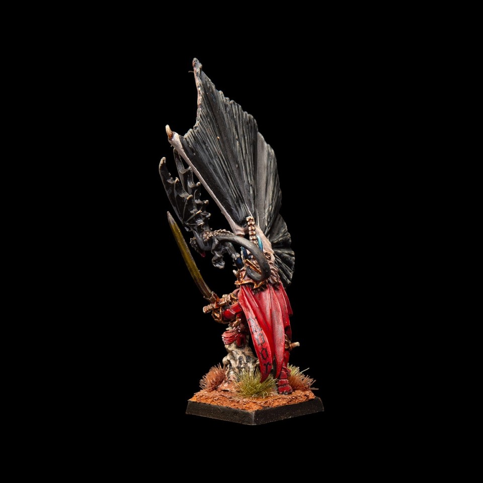 Well Painted Vampire Winged Lord Warhammer The Old World AOS OOP Metal ...