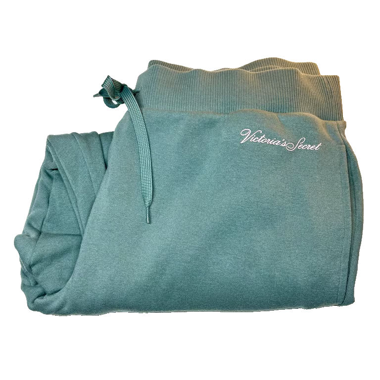 VS PINK Victoria Secret Light Green Sweatpants NWT Lounge wear fall bts ...
