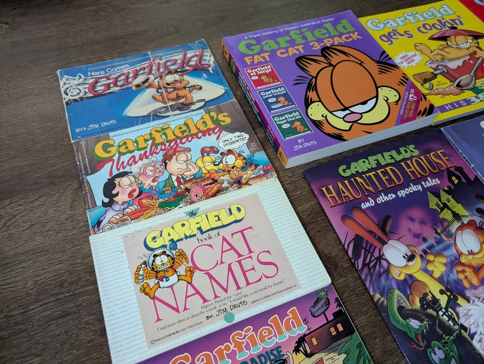 Garfield Books Assorted - Lot Of 38 Used Books. Wide Variety | eBay