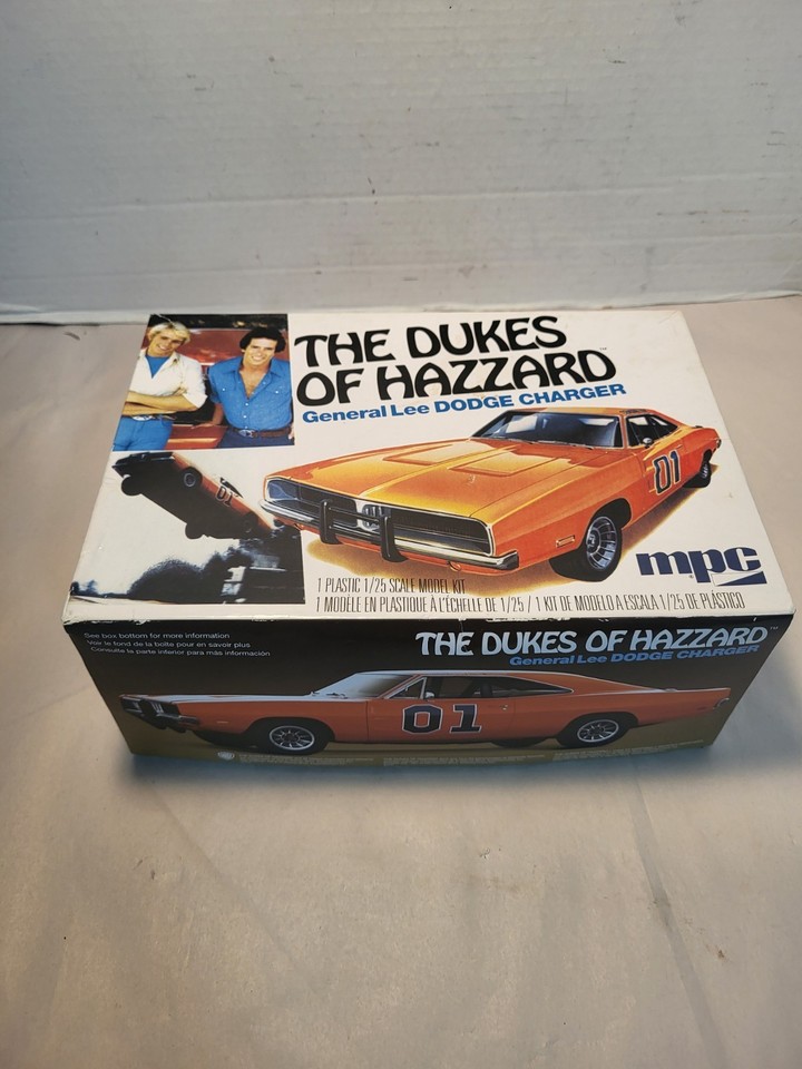 VTG MPC-706&7 Dukes Of Hazzard General Lee Dodge Charger Model Kit ...