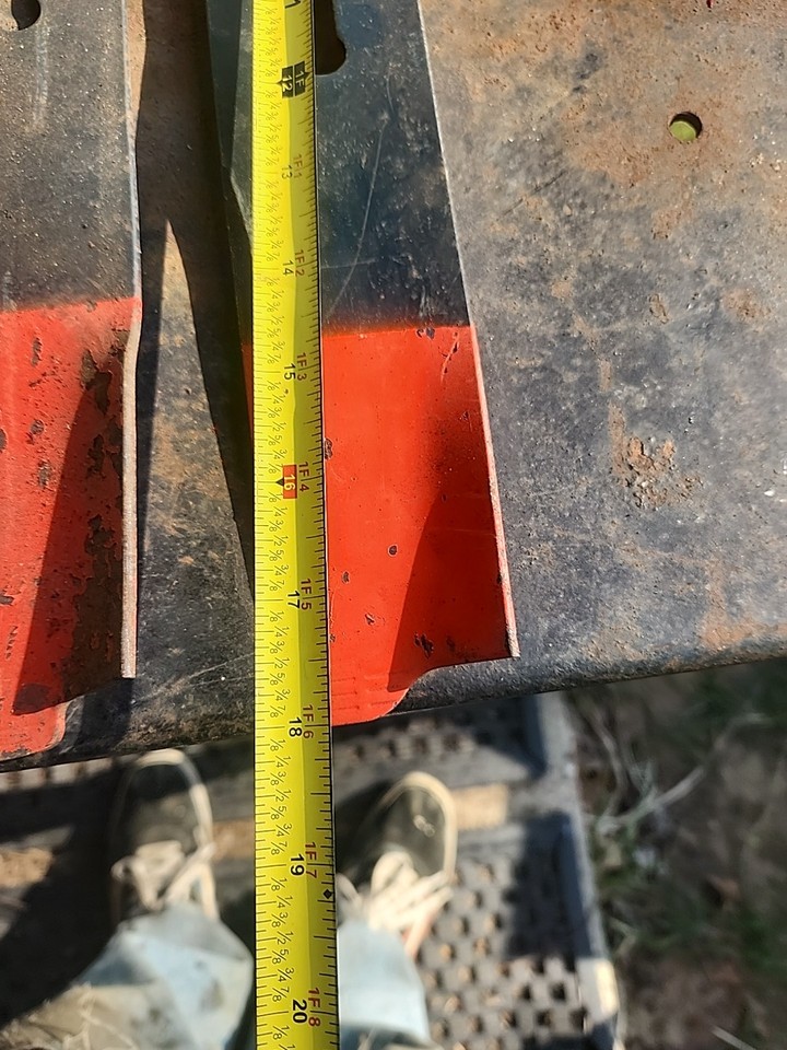 Vintage Red Tip Universal Lawn Mower Blade 21" 20" 18" Wide | NICE ...
