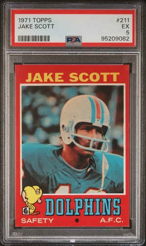1971 TOPPS #211 JAKE SCOTT PSA 5 | eBay