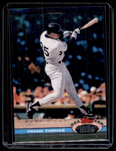 2019 TOPPS ICONIC CARD REPRINTS FRANK THOMAS CHICAGO WHITE SOX #ICR-47 ...
