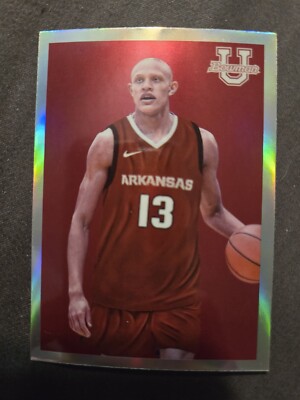 Jordan Walsh 2022-23 Bowman Chrome U 2009 Refractor #09B-4 Razorbacks ...