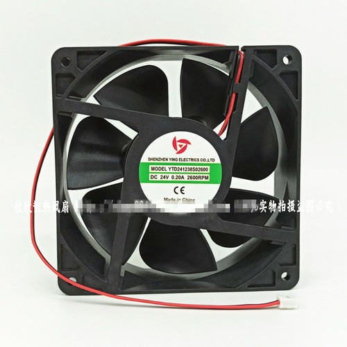 1PC Ying Tian YTD241238S02600 12038 12CM 24V 0.20A welding machine ...