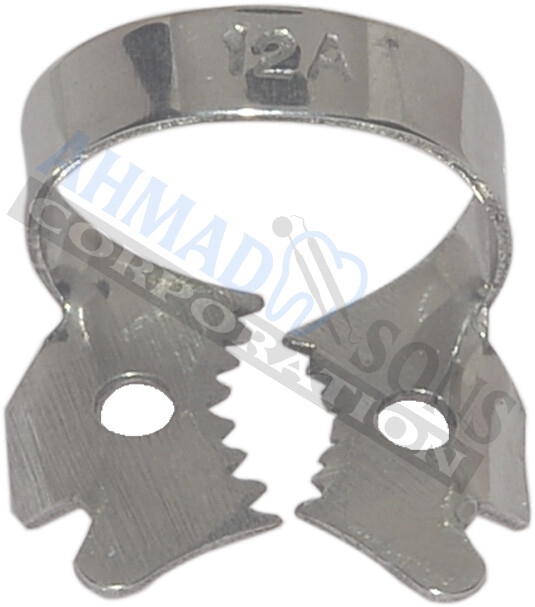 100 PCS Dental Rubber Dam Clamps Endodontics Ivory Retractors Premolar ...