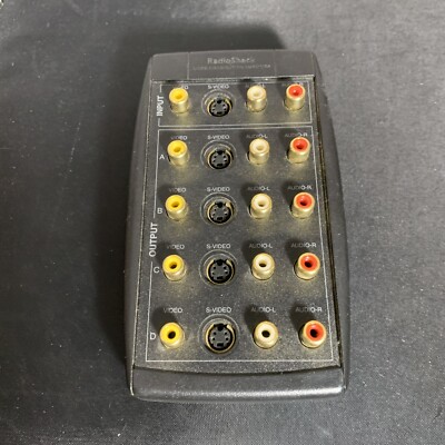 Radio Shack 4-Way Distribution Amplifier - NO ADAPTER | eBay