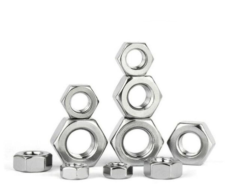 304 Stainless Steel Hex Nuts Mini Hexagon Nut M27 M30 M33 M36 M39 M42 ...