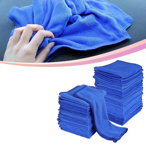 Microfiber Cleaning Cloth Towel Rag Car Polishing No Scratch Detailing ...