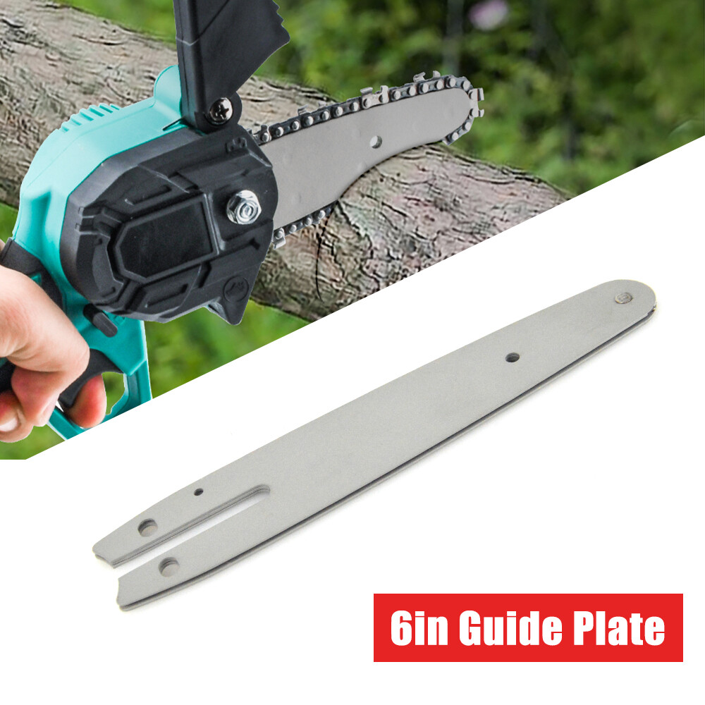 4/6/8" ChainSaw Chain Replacement Guide Plate For Mini Electric Chain ...