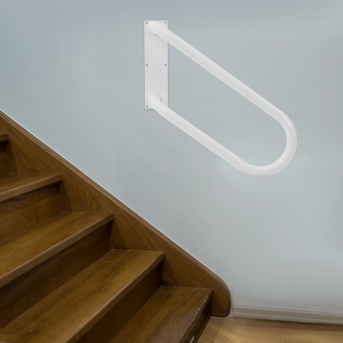 Wall-mounted Handrail U-shape Safety Handle Hand Railing Grab Bars 3 ...