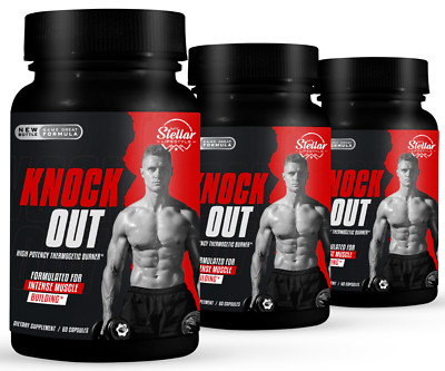 3 Pack Knock Out, instant fat burner-60 Capsules x3 | eBay