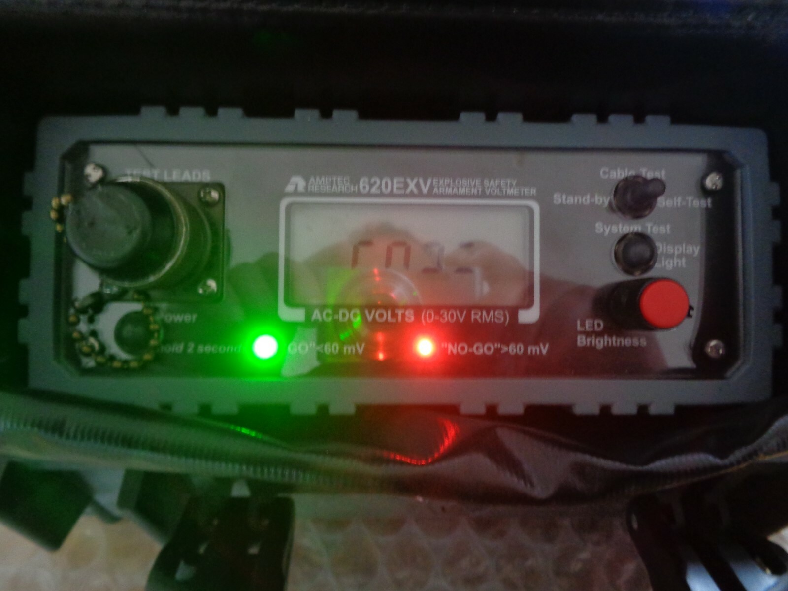 Amptec 620 EXV Explosive Safety Armament Ultra-Safe Digital Voltmeter ...