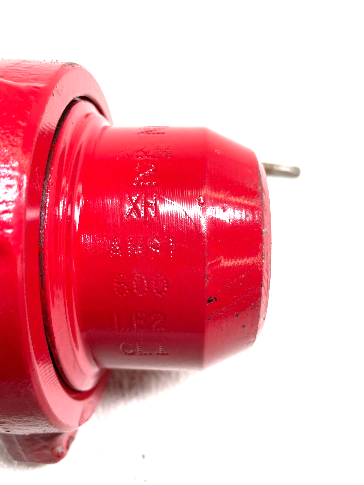 YALE 500 Threaded Closure 2" Class 600 XH Butt Weld End w/ 1/2" NPT Tap ...