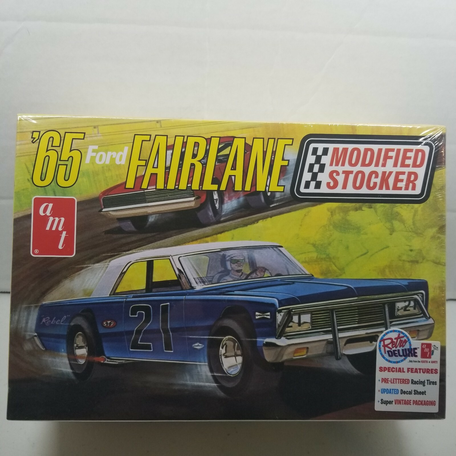 AMT 1965 Ford Fairlane Modified Stocker 1/25 Model Kit AMT1190 NEW ...