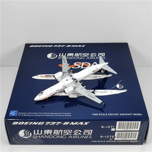 1:400 JC Wings SDA BOEING B737MAX8 Passenger Airplane Diecast Aircraft ...