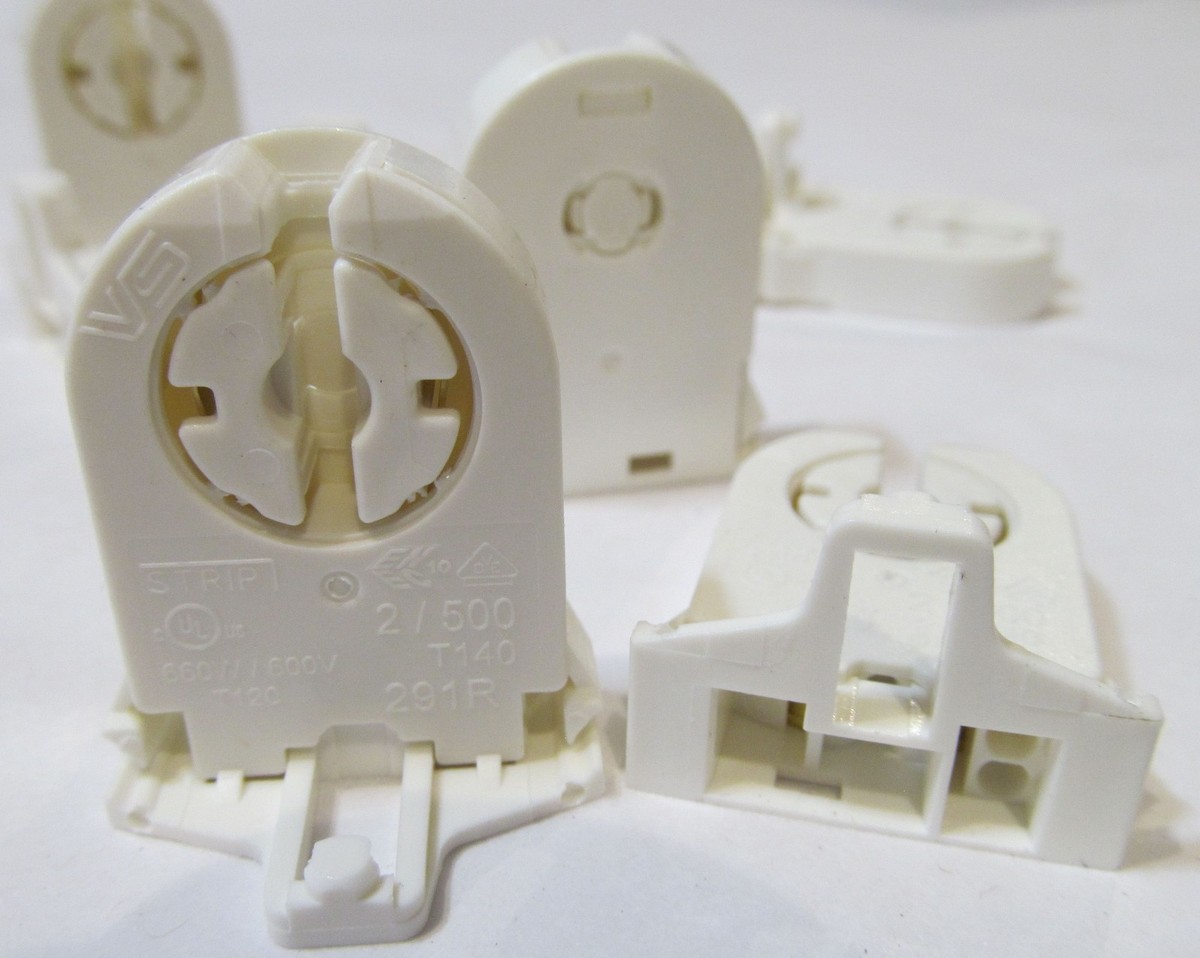 2 Pin Fluorescent Push Sockets