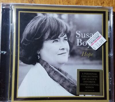 Hope by Susan Boyle (CD, 2014) New Sealed. Great Stocking Stuffer Free ...