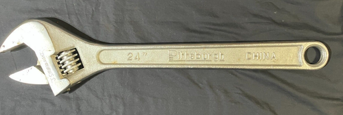 Pittsburgh 24" Large Adjustable Crescent Wrench | eBay