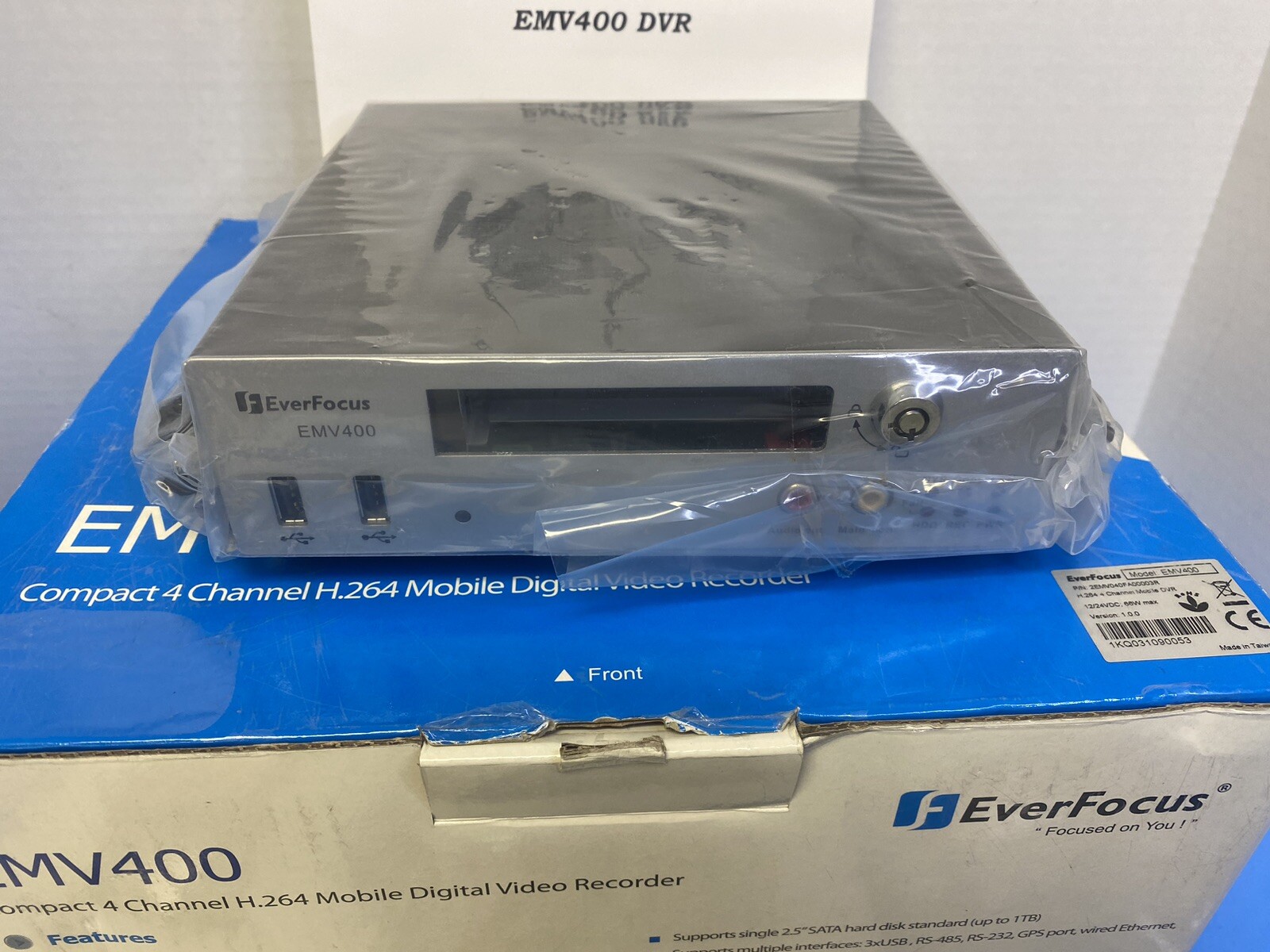 EVERFOCUS EMV400 4 CHANNEL MOBILE DIGITAL RECORDER OPEN BOX SPECIAL | eBay
