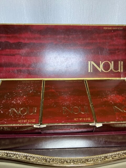 Shiseido Inoui perfume savon set 180 g x 3 savon. Sealed. Vintage. Best ...