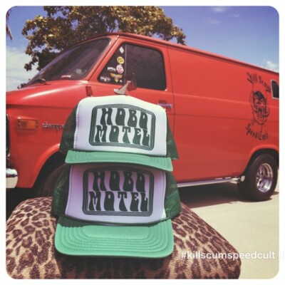 Hobo Motel Chevy Van g10 grill Dodge Tradesman Ford Econoline porthole ...