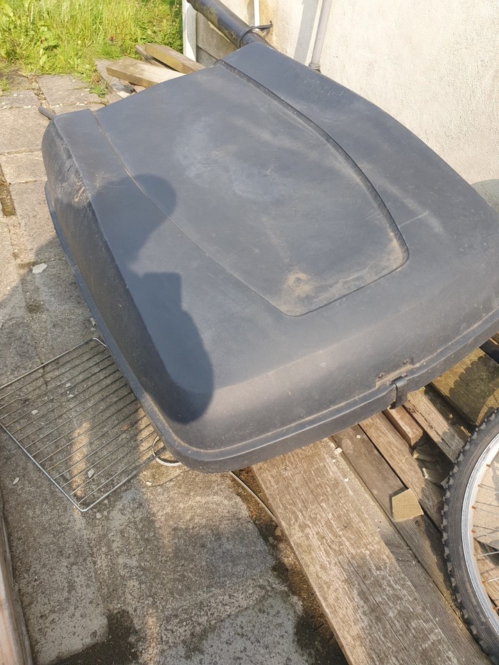Halfords Roof Box - Grey | eBay UK