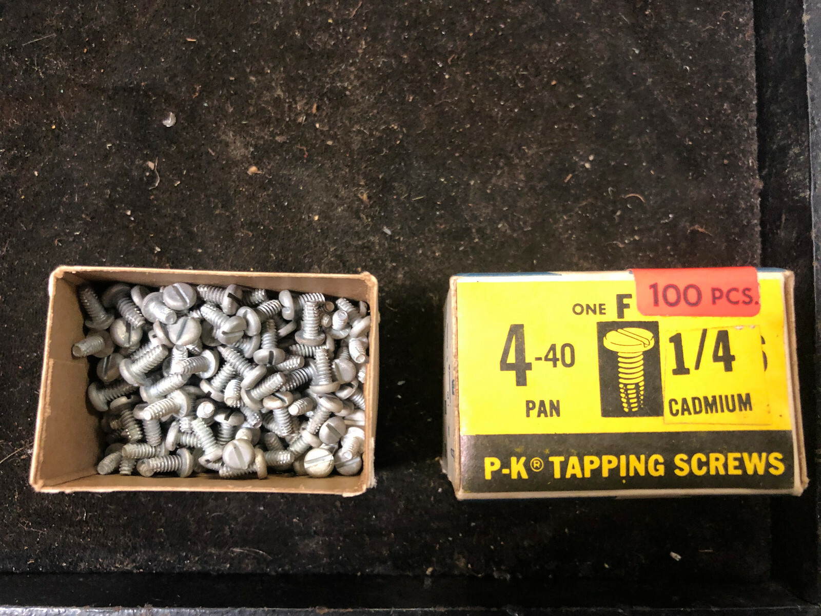 MACHINIST LATHE MILL UNUSED Box Parket Kalon 4 - 40 --1/2 Tapping ...