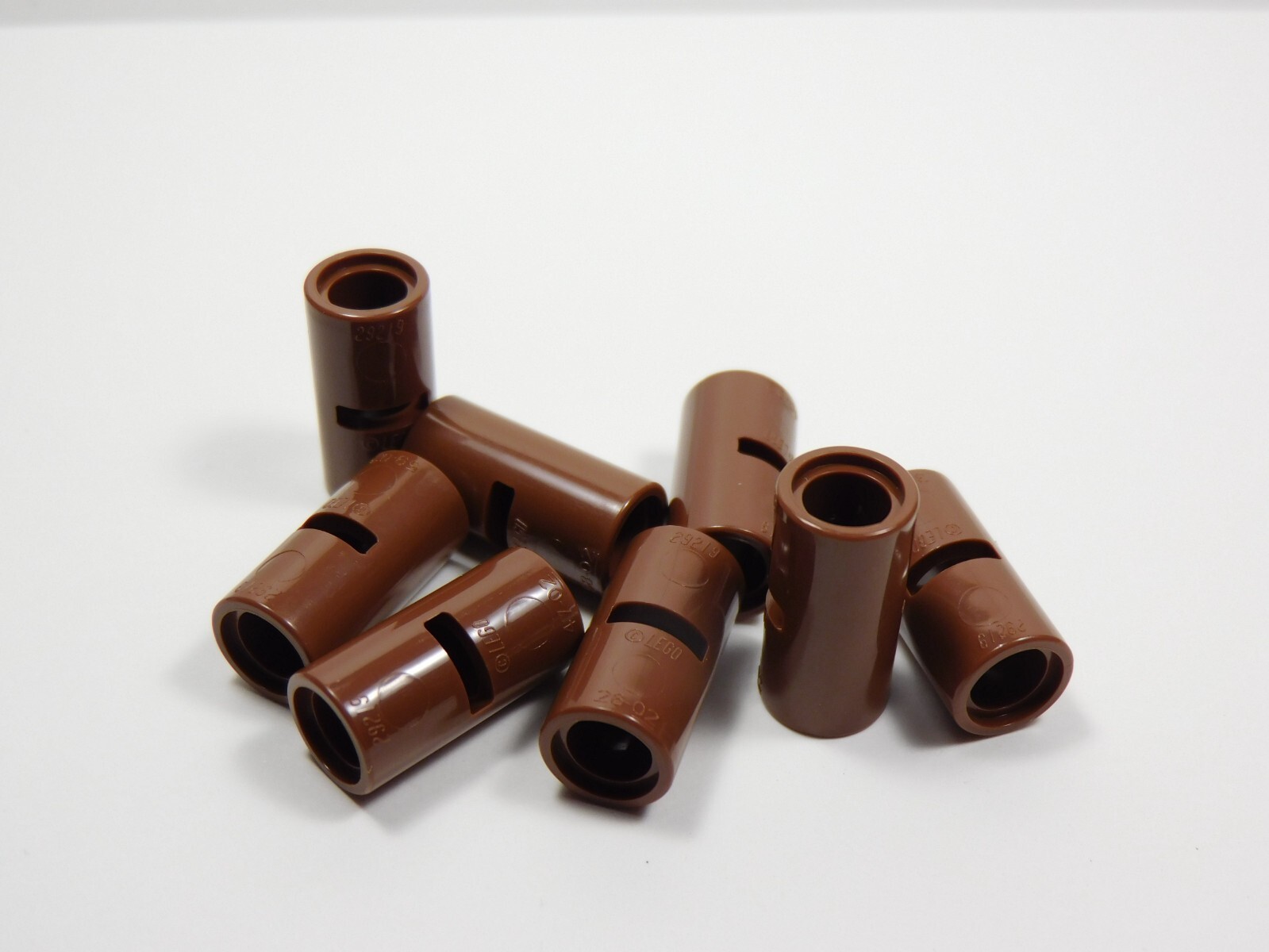 LEGO 8 Reddish Brown Technic Tube Pin Connectors N6 | eBay